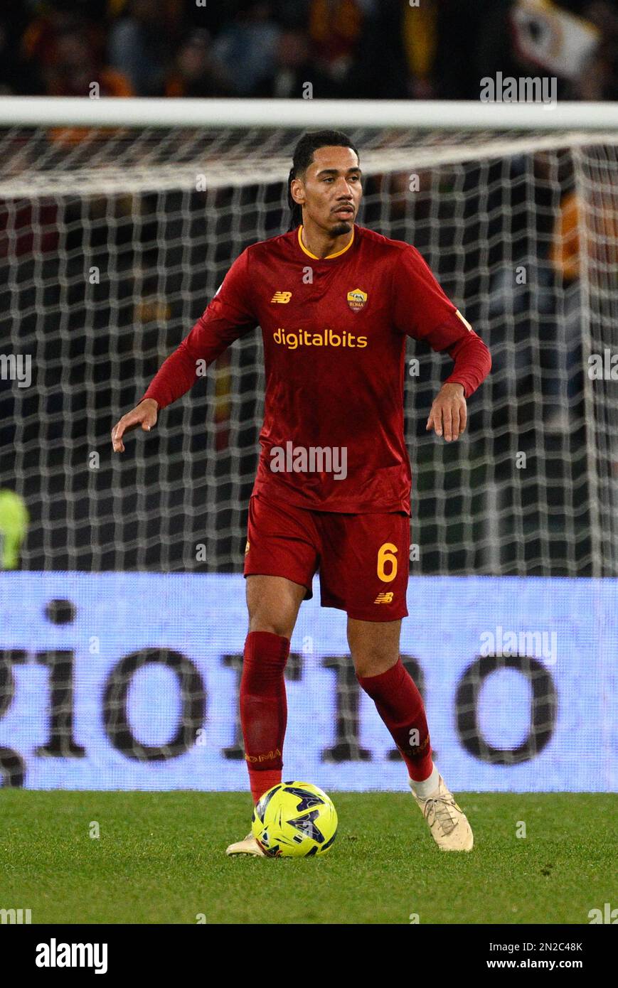 Chris Smalling (AS Roma) during the Italian Football Championship ...