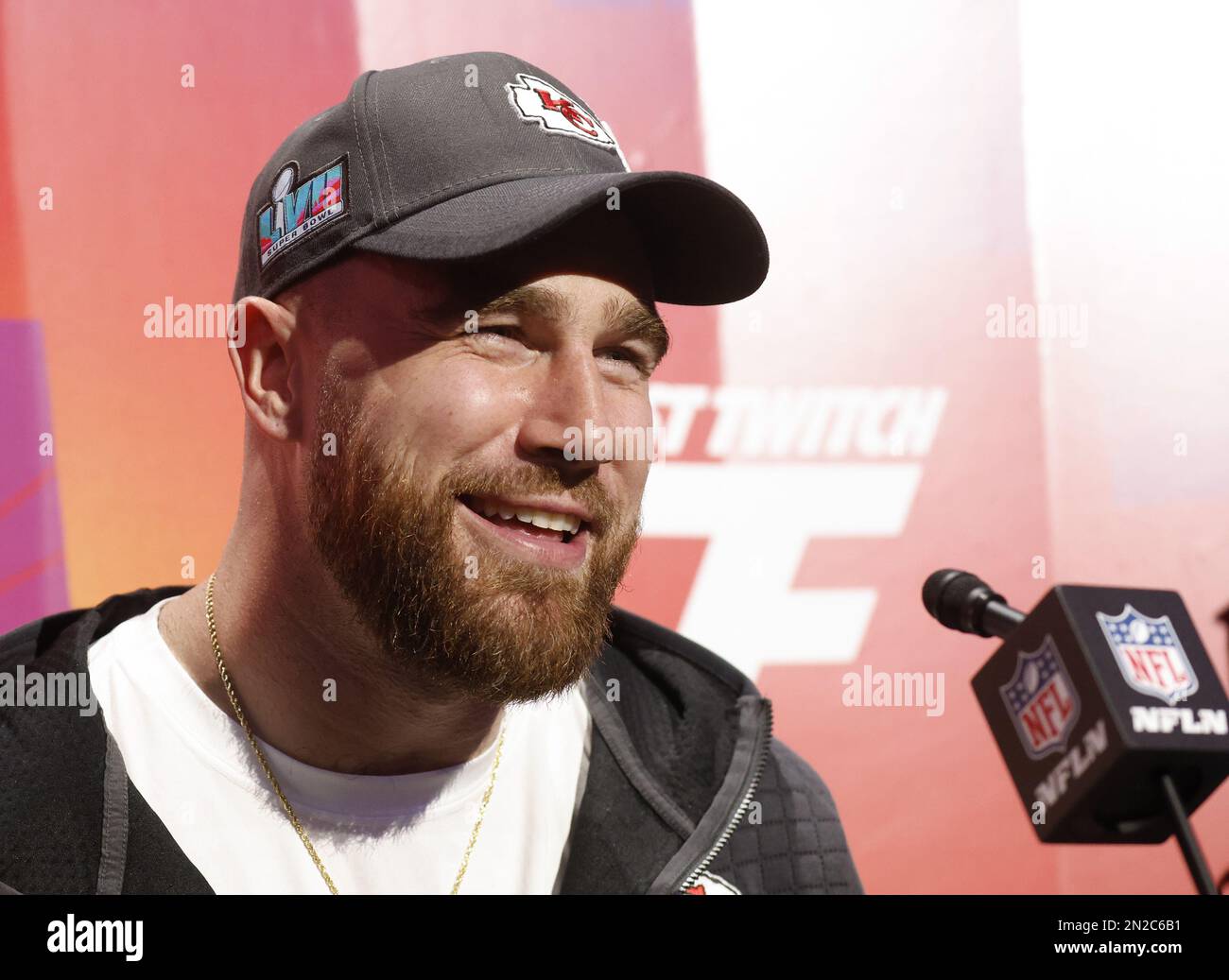 Phoenix, United States. 05th Feb, 2023. Kansas City Chiefs Travis Kelce ...