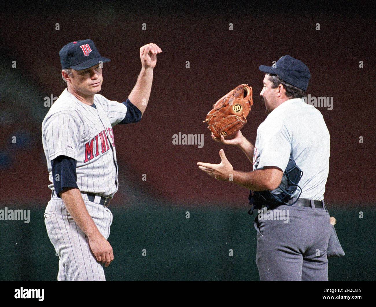FILE - In this Aug. 3, 1987, file photo, Minnesota Twins pitcher Joe ...