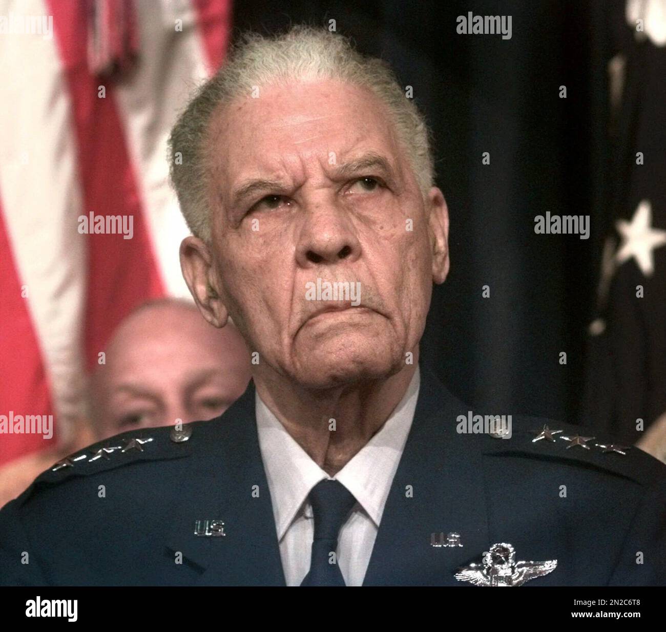 FILE--In this Dec. 9, 1998 file photo, Ret. Lt. Gen. Benjamin O. Davis ...