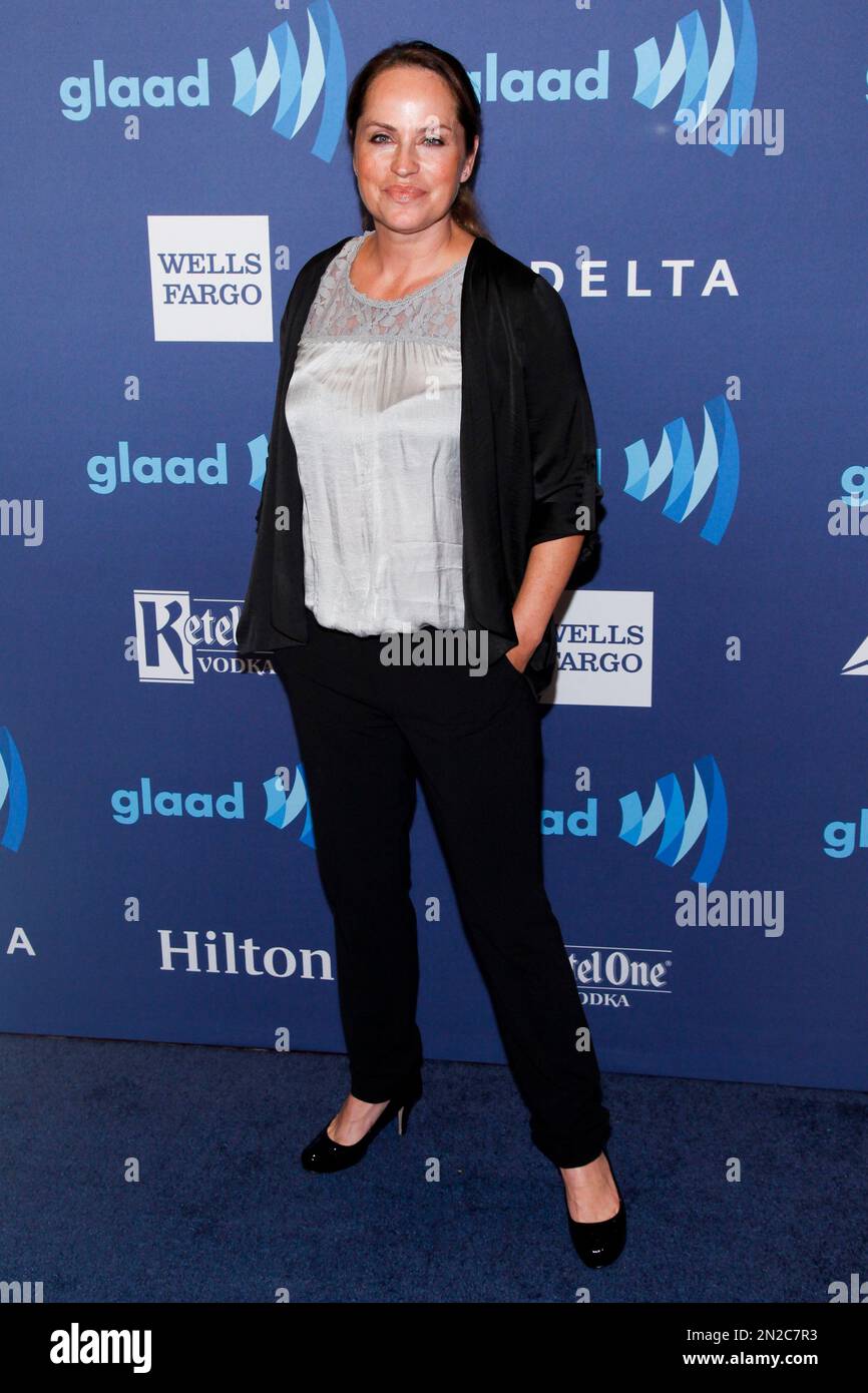 Crystal Chappell attends the 26th Annual GLAAD Media Awards at the ...