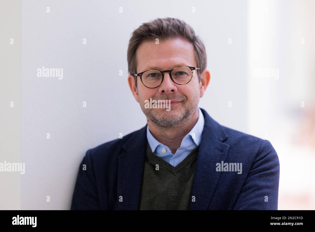 Duesseldorf, Germany. 06th Feb, 2023. Florian Illies, book author, art ...