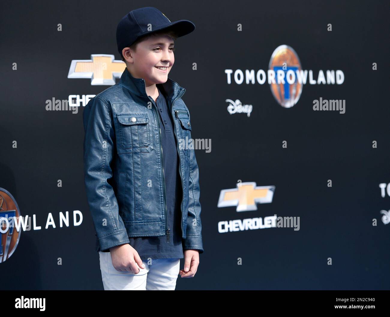 Thomas Robinson arrives at the world premiere of "Tomorrowland" at AMC ...