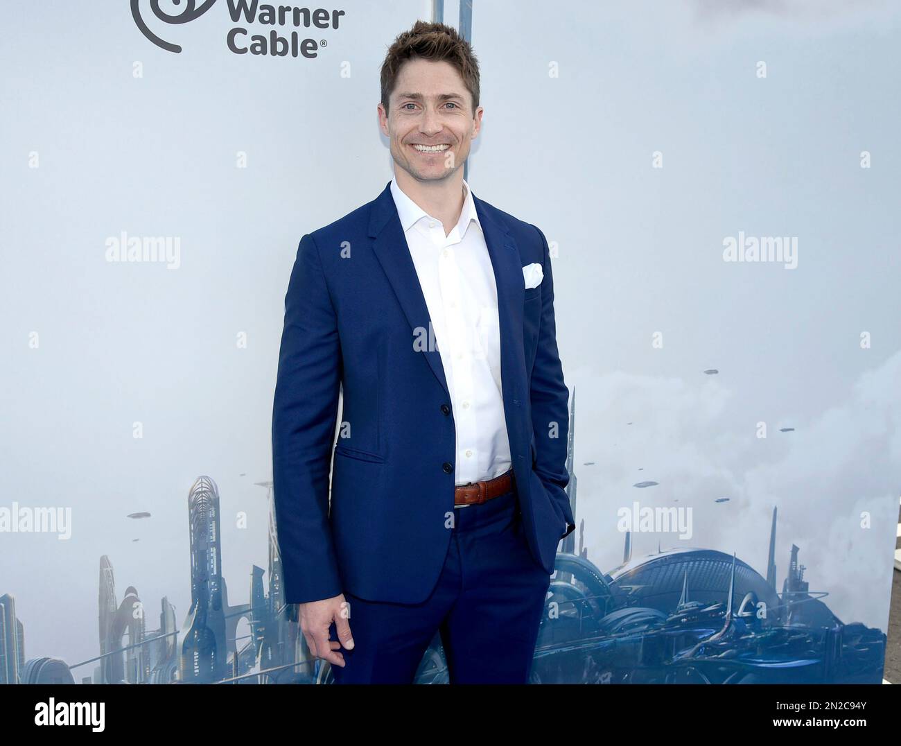 Matthew MacCaull arrives at the world premiere of "Tomorrowland" at AMC ...