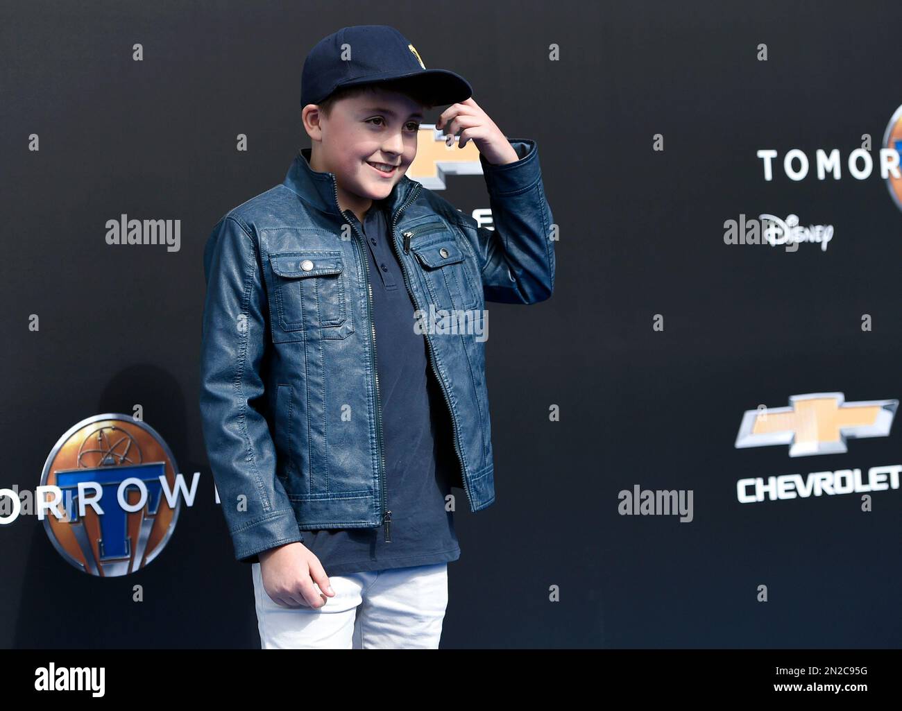 Thomas Robinson arrives at the world premiere of "Tomorrowland" at AMC ...