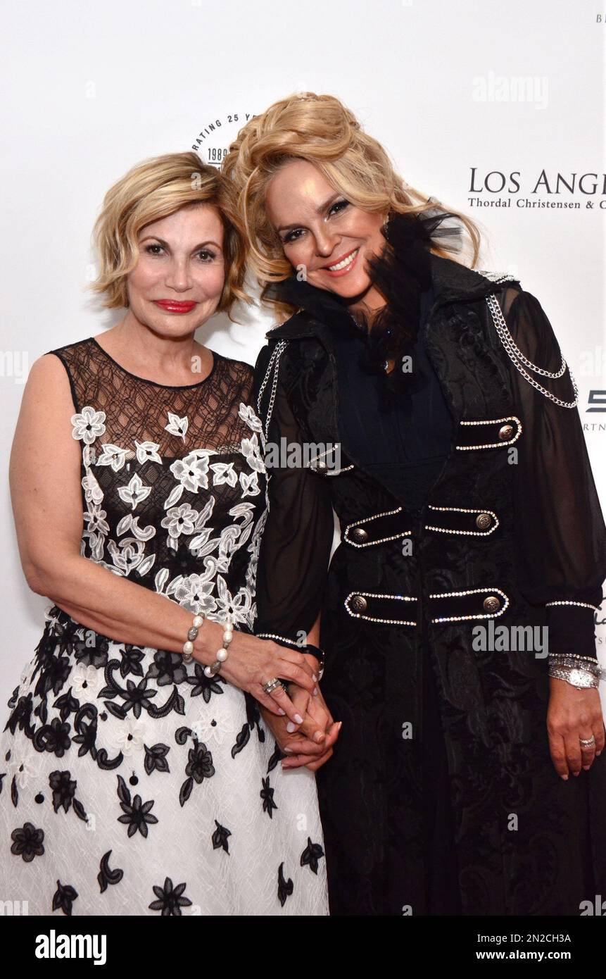 Jeanette Trepp and Dina Leeds arrive at the Los Angeles Ballet Gala ...