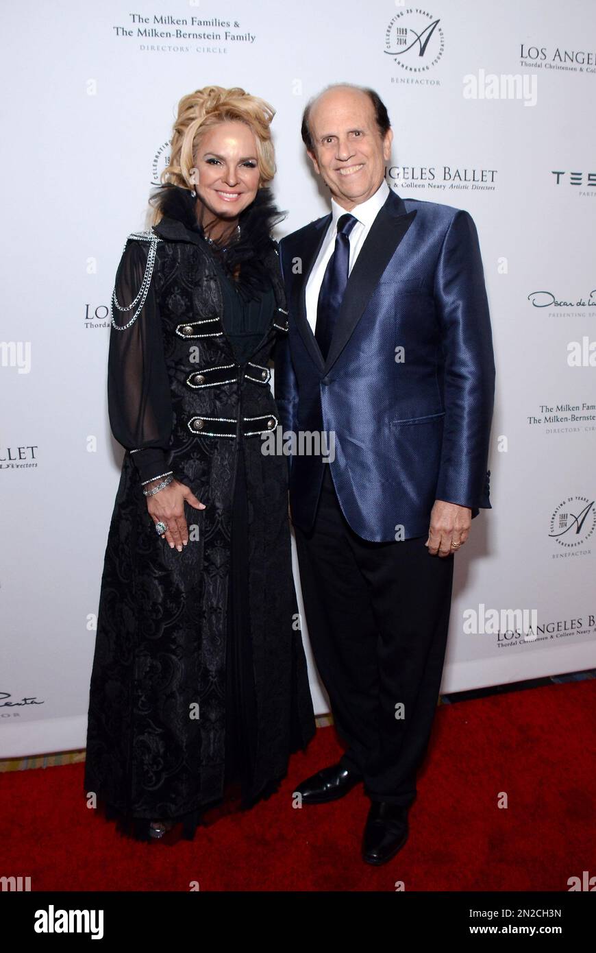 Fred Leeds and Dina Leeds arrive at the Los Angeles Ballet Gala ...