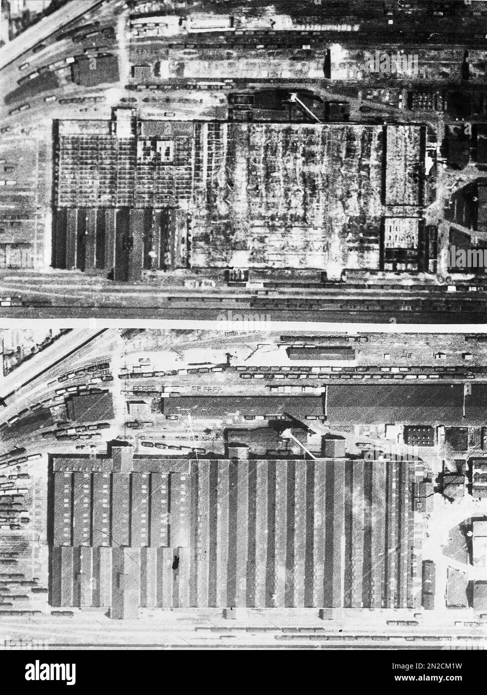 In this photo provided by the RAF, British reconnaissance planes made ...