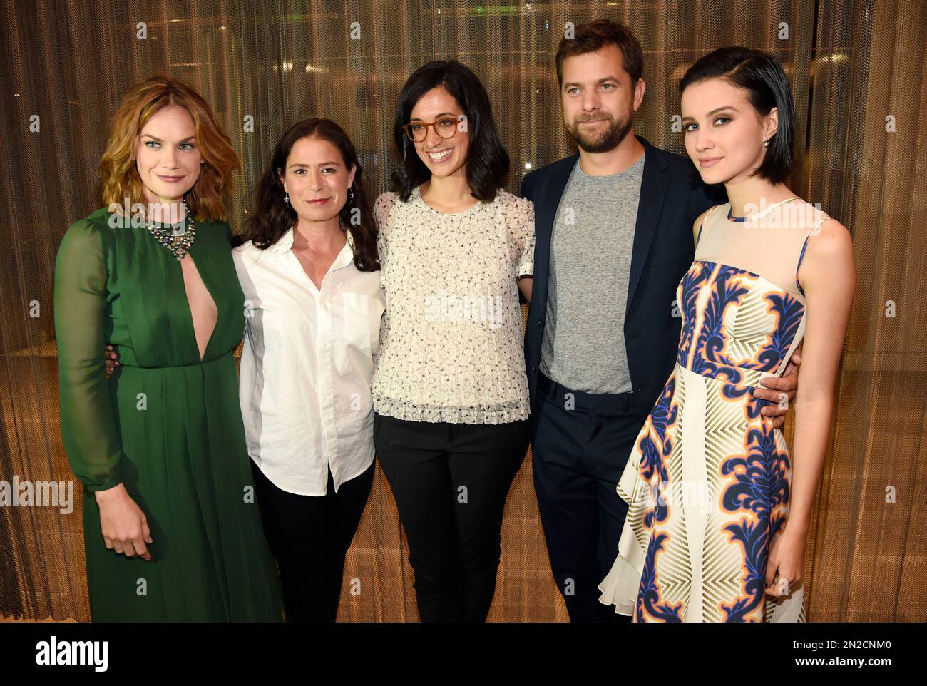 Sarah Treem, center, executive producer of the Showtime series "The ...