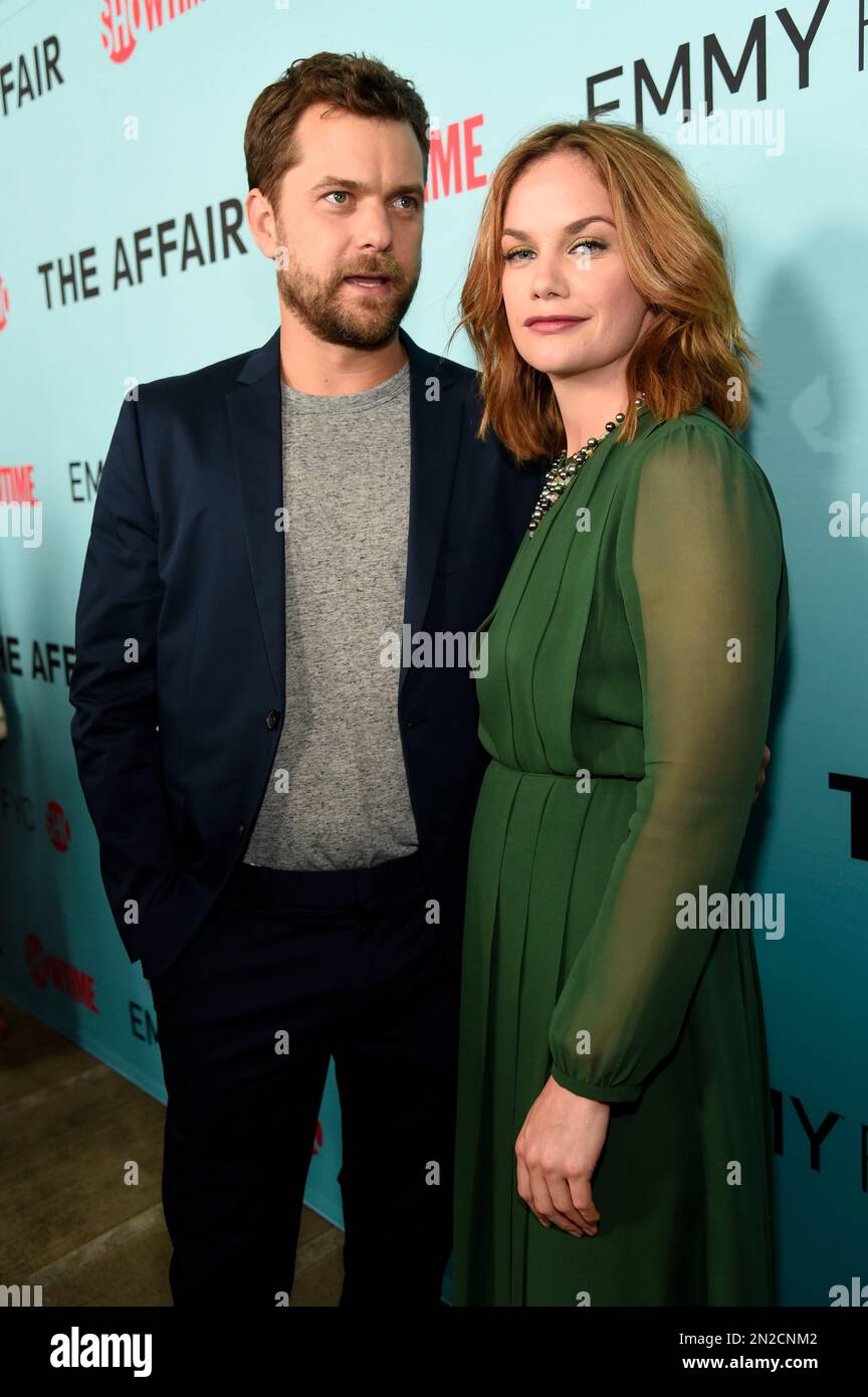 Joshua Jackson, left, and Ruth Wilson, cast members in , the Showtime ...