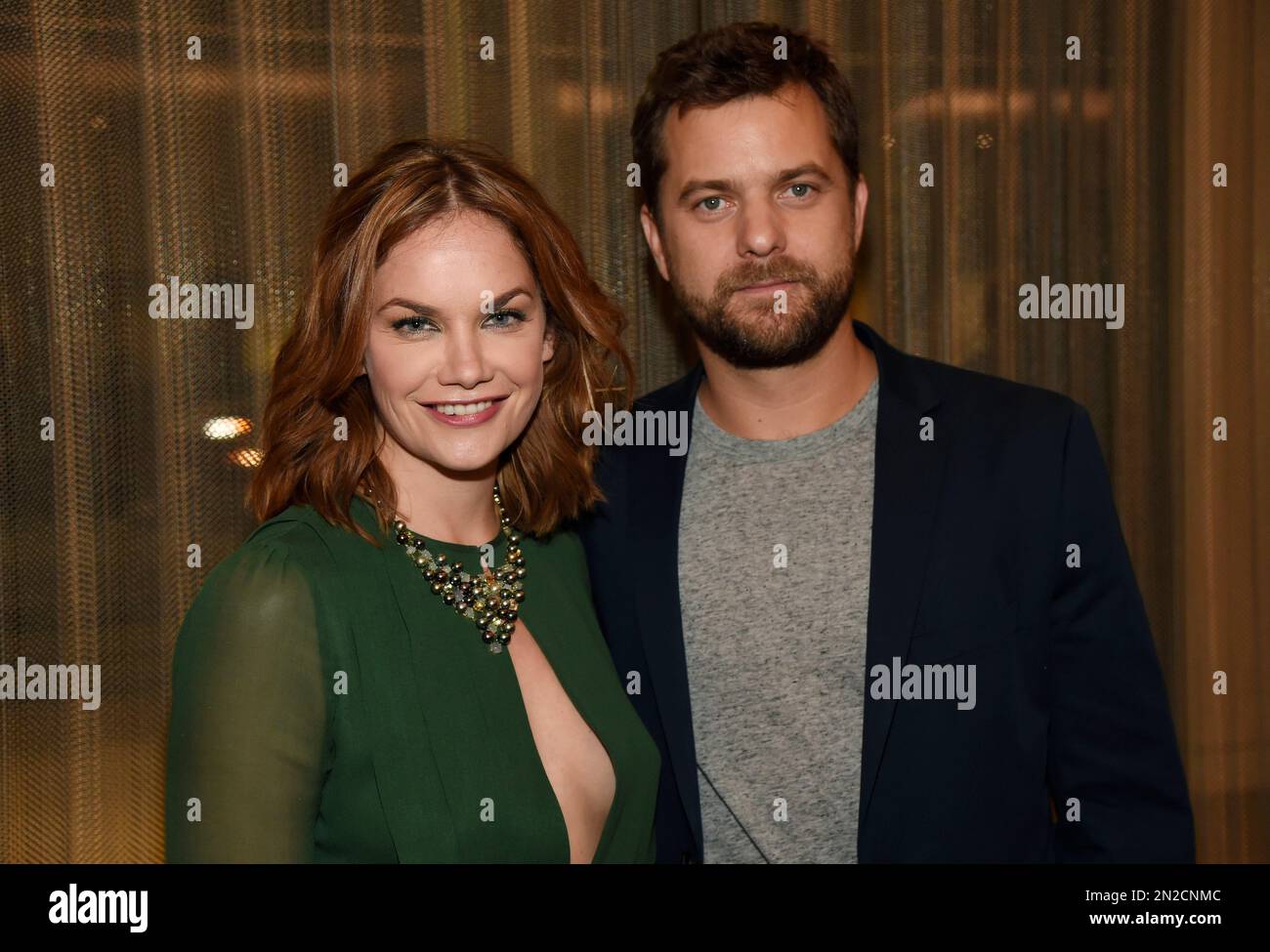 Ruth Wilson, left, and Joshua Jackson, cast members in the Showtime ...