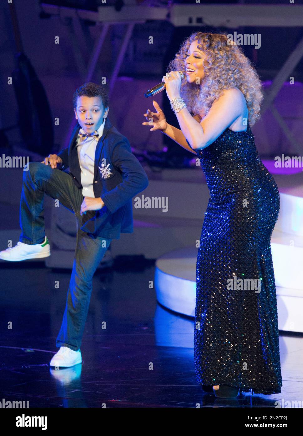 Recording Artist Mariah Carey performs at The Colosseum at Caesars ...
