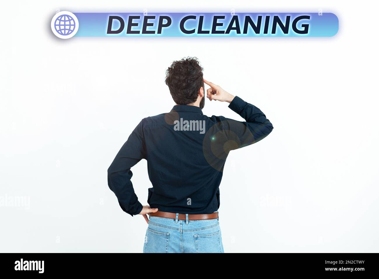 Conceptual display Deep Cleaning. Business showcase an act of ...