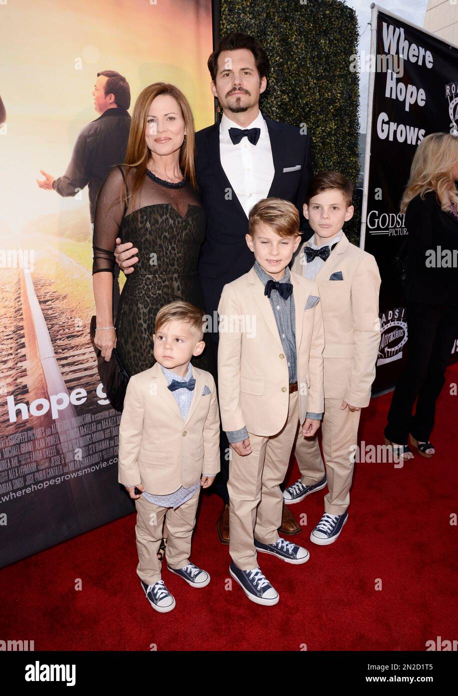 Julianne Morris, Kristoffer Polaha, Micah Polaha, Kristoffer Caleb ...