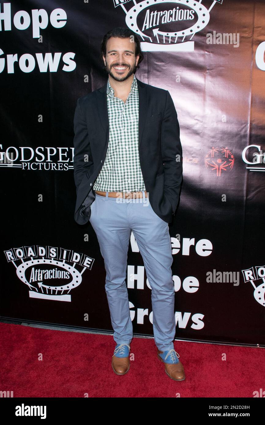 Charlie Ebersol arrives at the LA Premiere of "Where Hope Grows" held ...