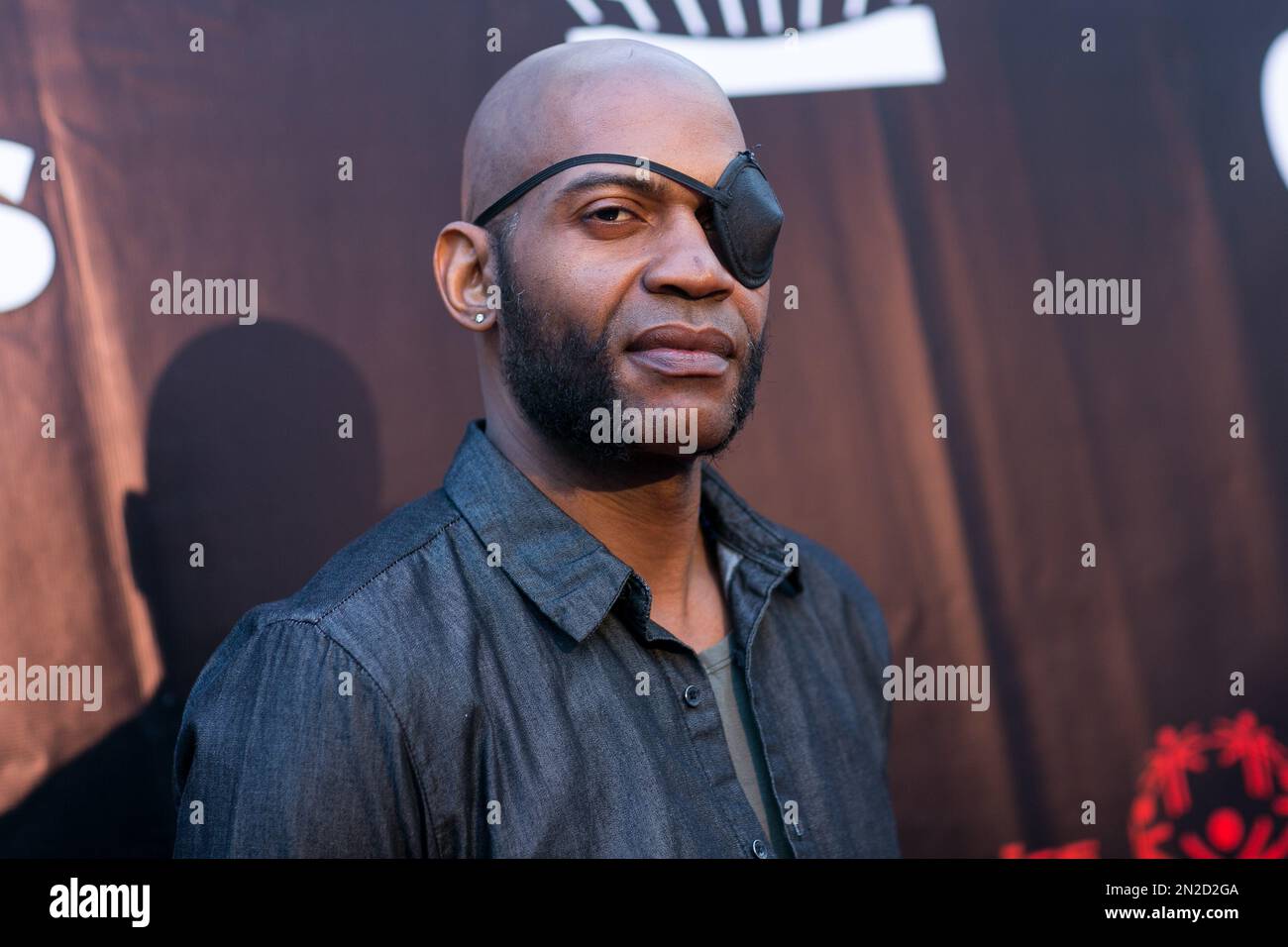 J Louis Mills arrives at the LA Premiere of "Where Hope Grows" held at ...