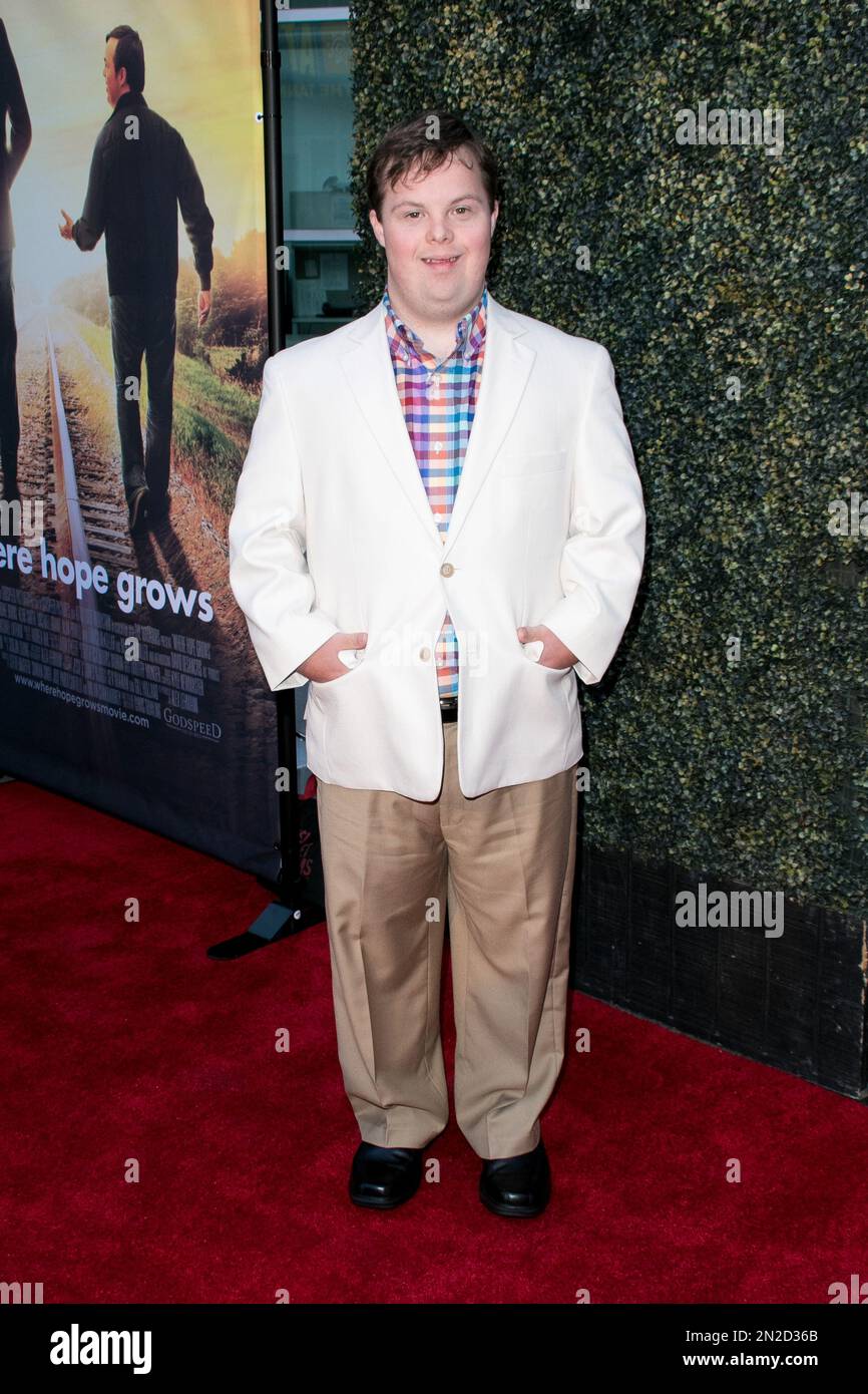 David DeSanctis arrives at the LA Premiere of "Where Hope Grows" held ...