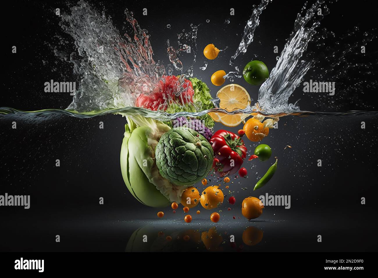 Proper nutrition food set for a healthy lifestyle. Healthy eating ...