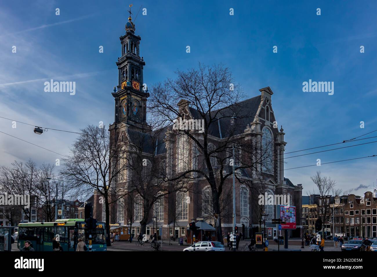 Church in Amsterdam, Netherlands Stock Photo - Alamy