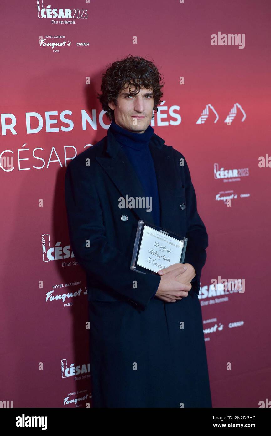 Paris, France. February 6, 2023, Louis Garrel attends the Cesar Nominee ...