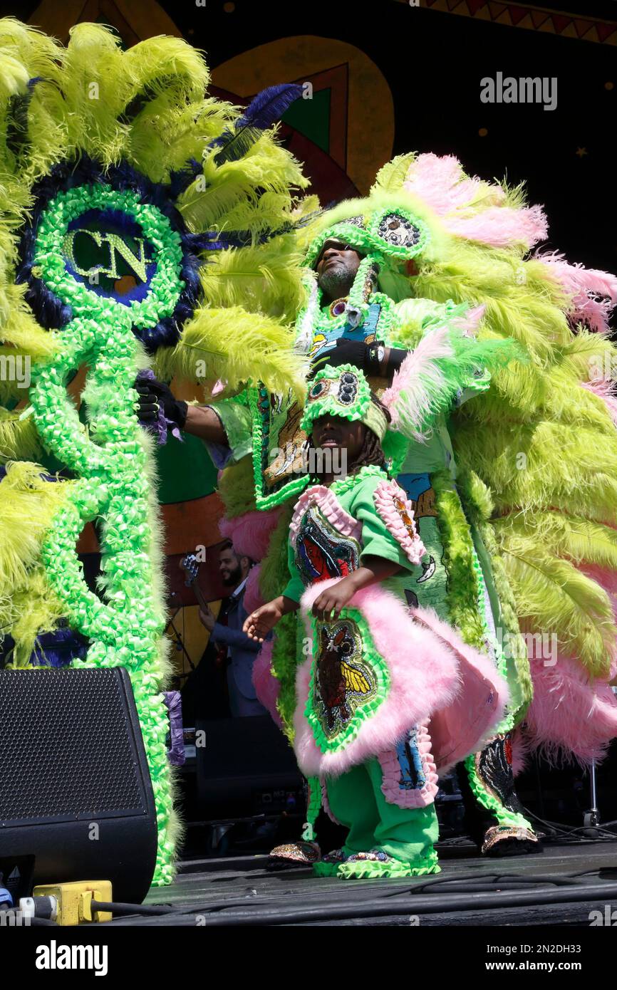 Big chief donald harrison jr hi-res stock photography and images - Alamy