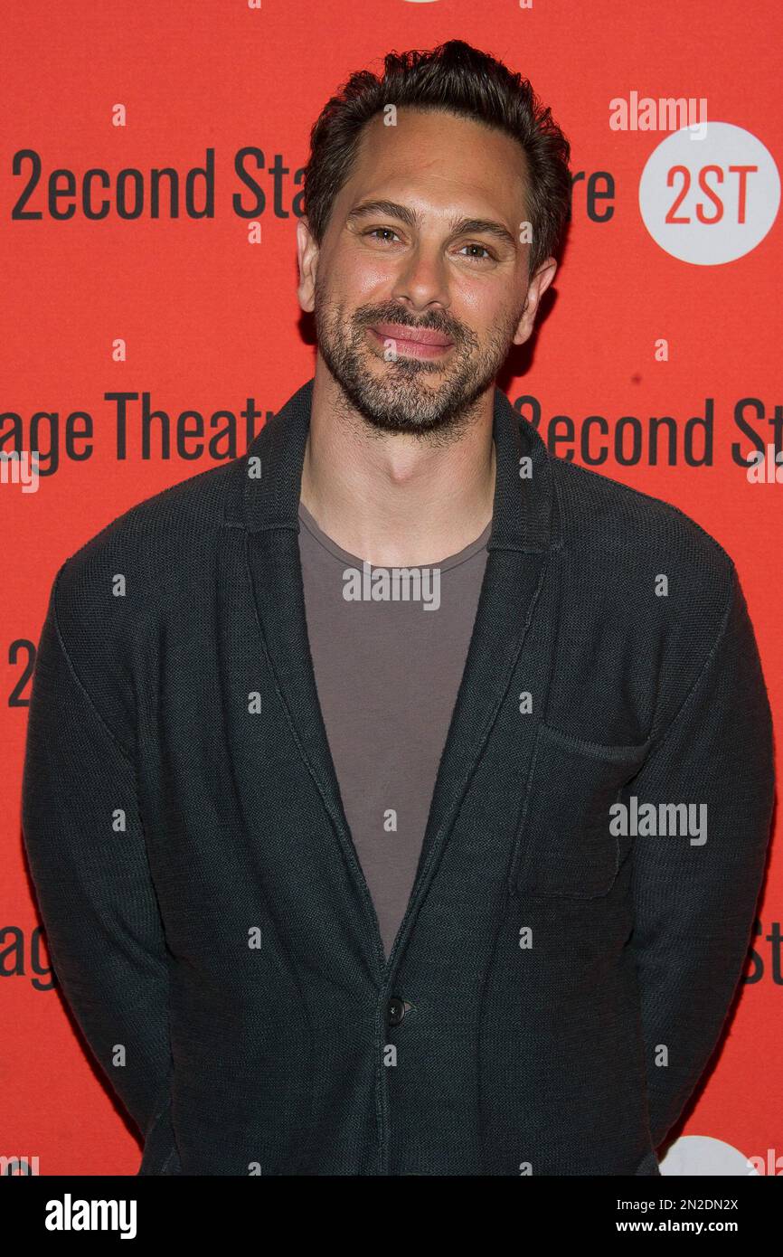 Thomas Sadoski participates in a press meet and greet for Neil LaBute's ...