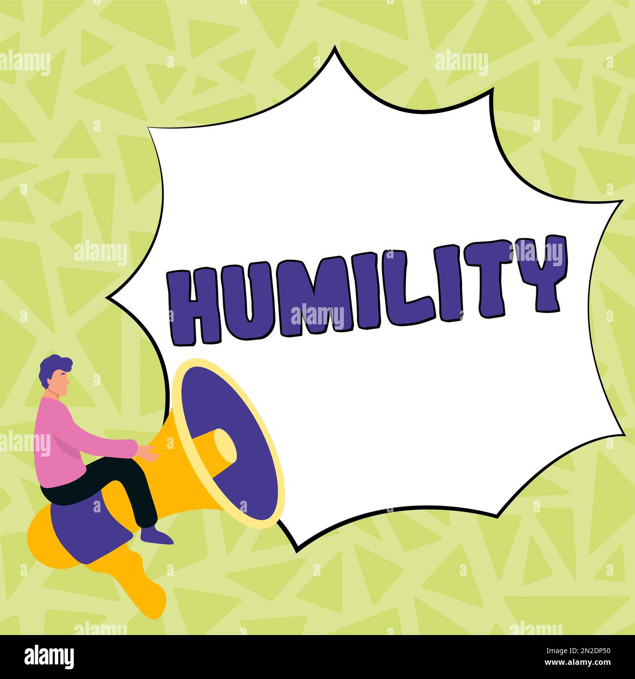 Text showing inspiration Humility. Business approach being Humble is a ...