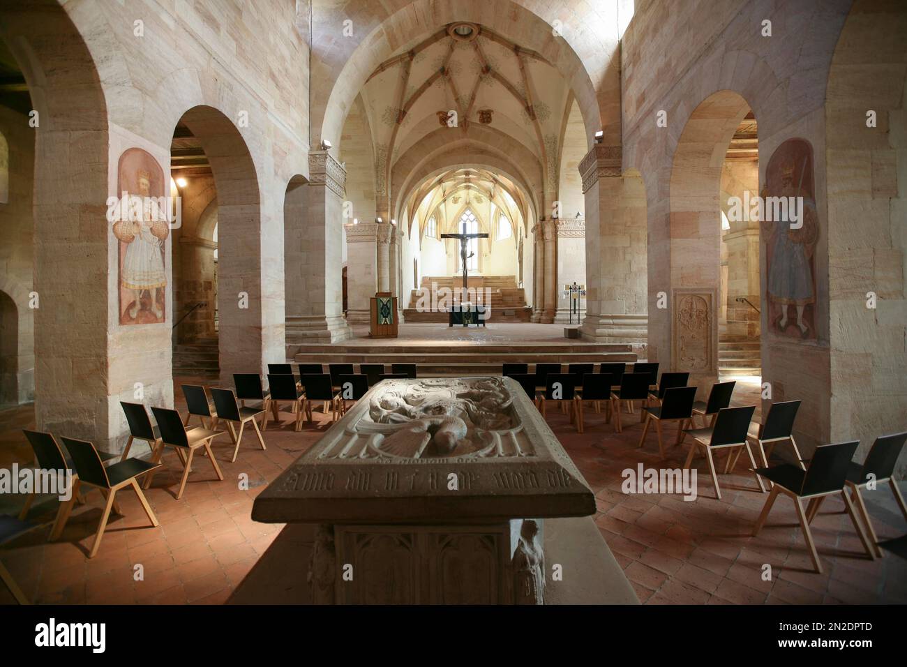 Lorch Monastery, choir room of the monastery church, Lorch, Baden ...