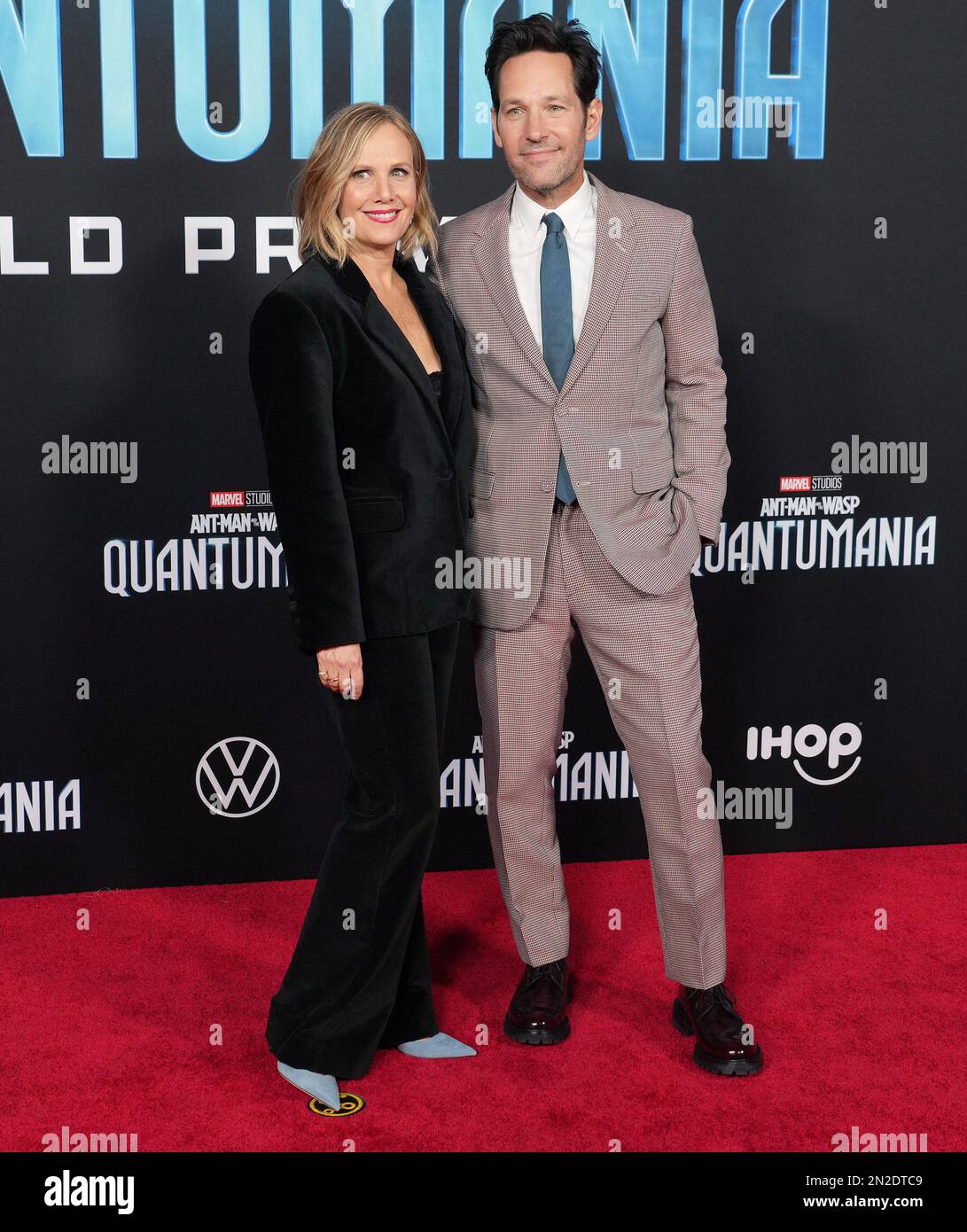 Los Angeles, USA. 06th Feb, 2023. (L-R) Julie Yaeger and Paul Rudd at the Marvel Studios' ANT ...
