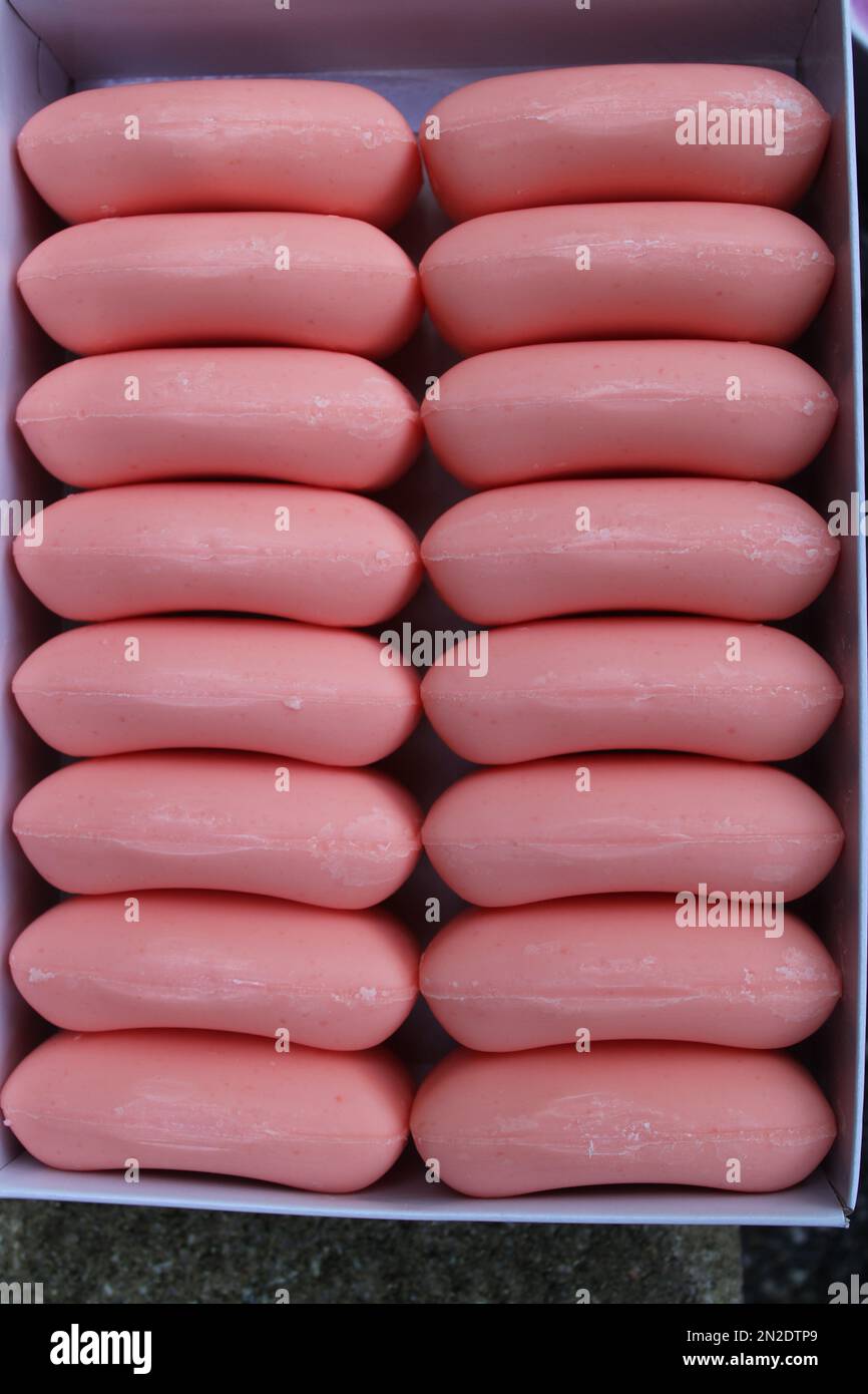 Pink soaps hi-res stock photography and images - Alamy