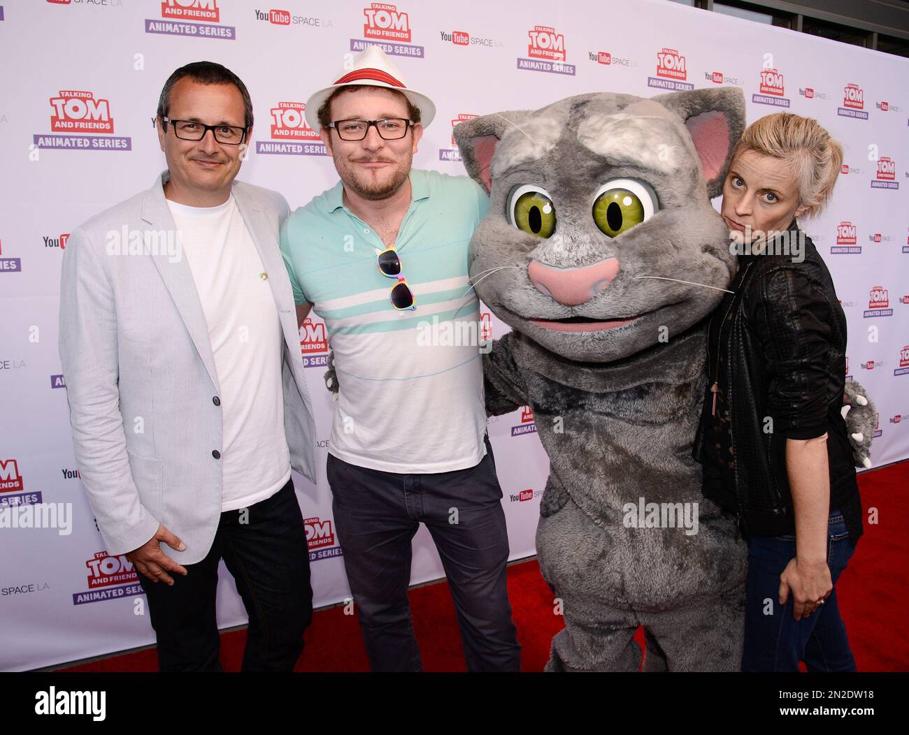 From left to right, CEO and Co-Founder of Outfit7 Limited Samo Login ...