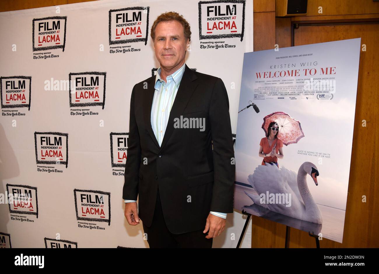 Will Ferrell, producer of "Welcome to Me," poses at a screening of the ...