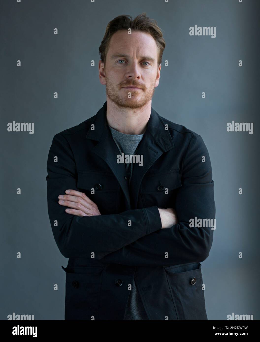 German-Irish actor Michael Fassbender poses for a portrait in promotion ...