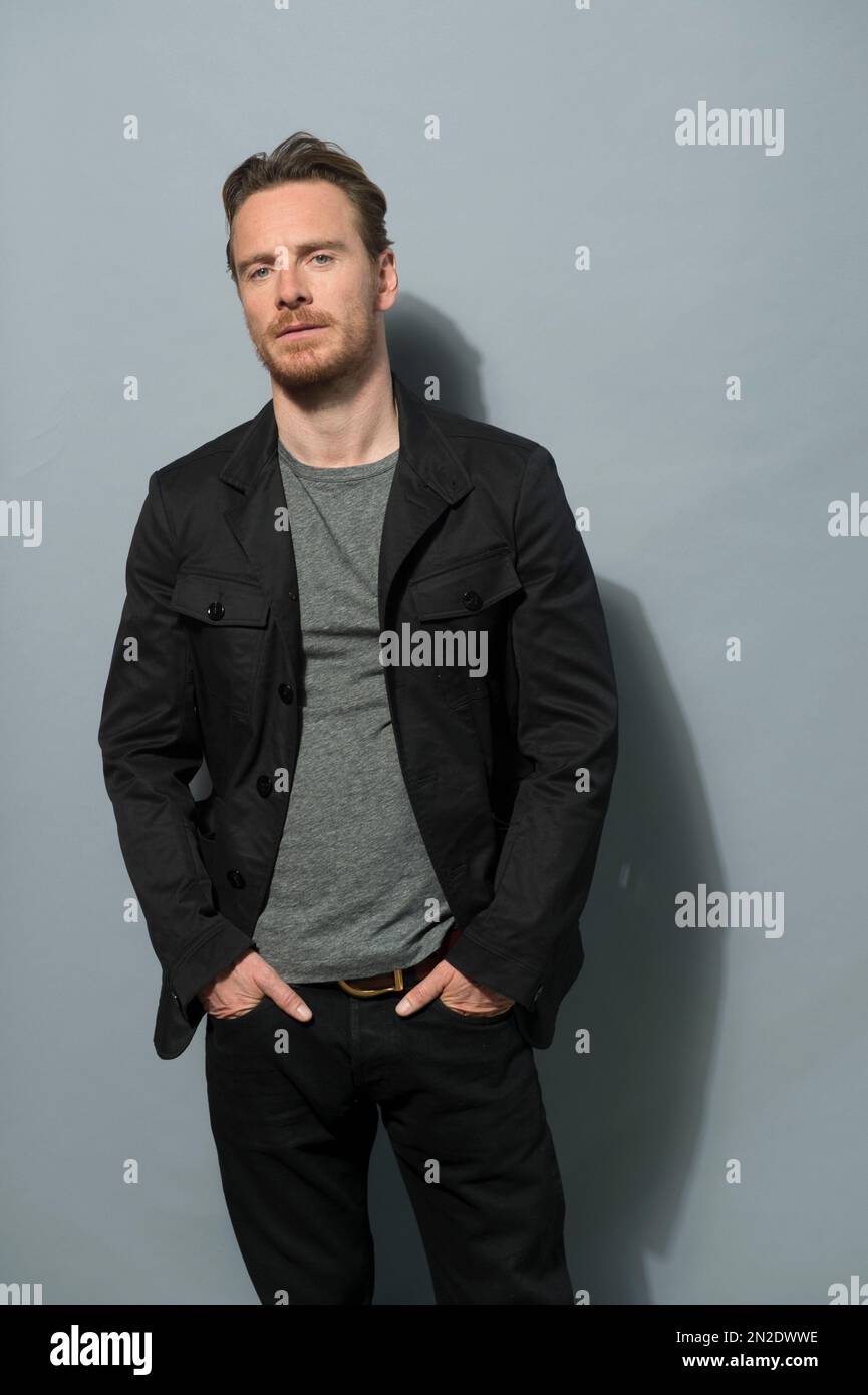 German-Irish actor Michael Fassbender poses for a portrait in promotion ...