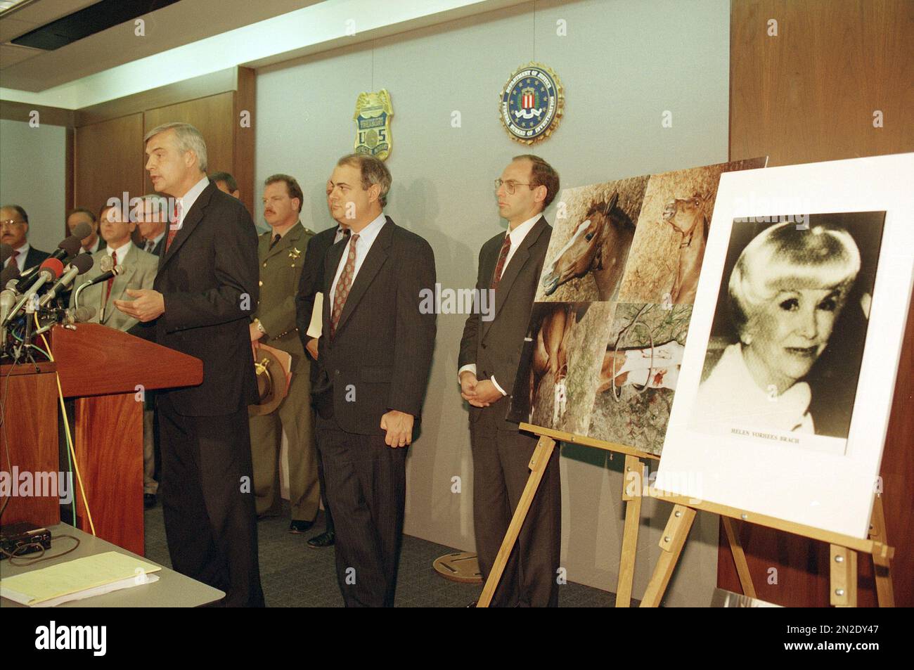 U.S. Attorney James Burns announces indictments in the 1979 ...