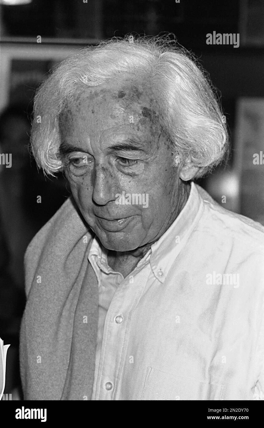 French film director Robert Bresson is pictured May 16, 1983, at the ...