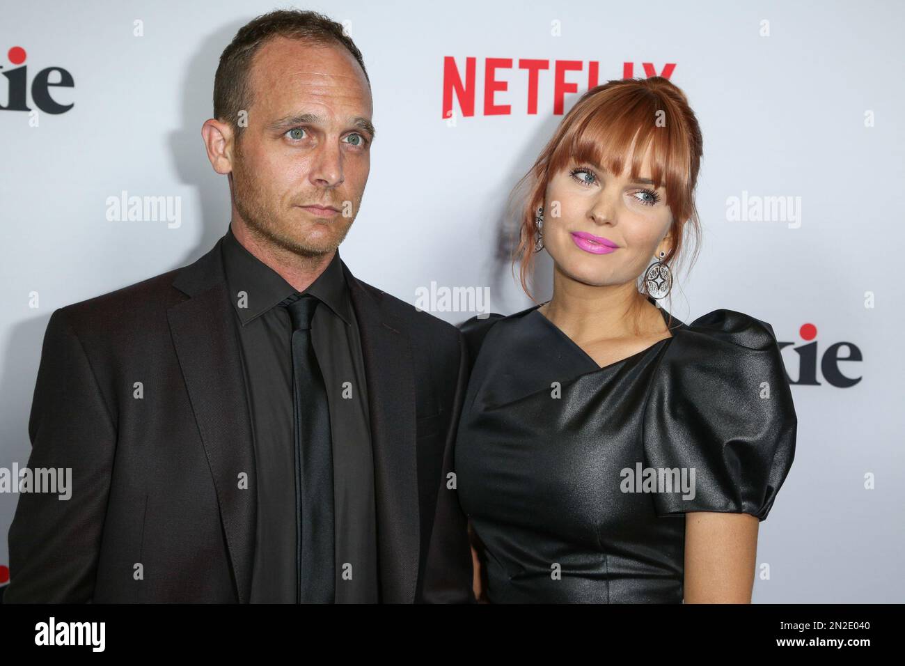 Ethan Embry, left, and Sunny Mabrey arrive at the LA Premiere of "Grace ...