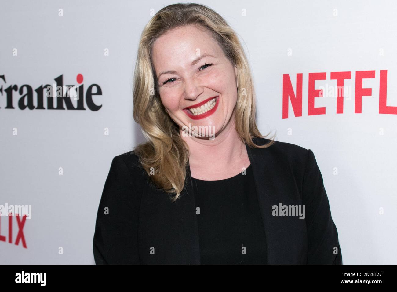 Jane Wiseman arrives at the LA Premiere of "Grace and Frankie" held at ...