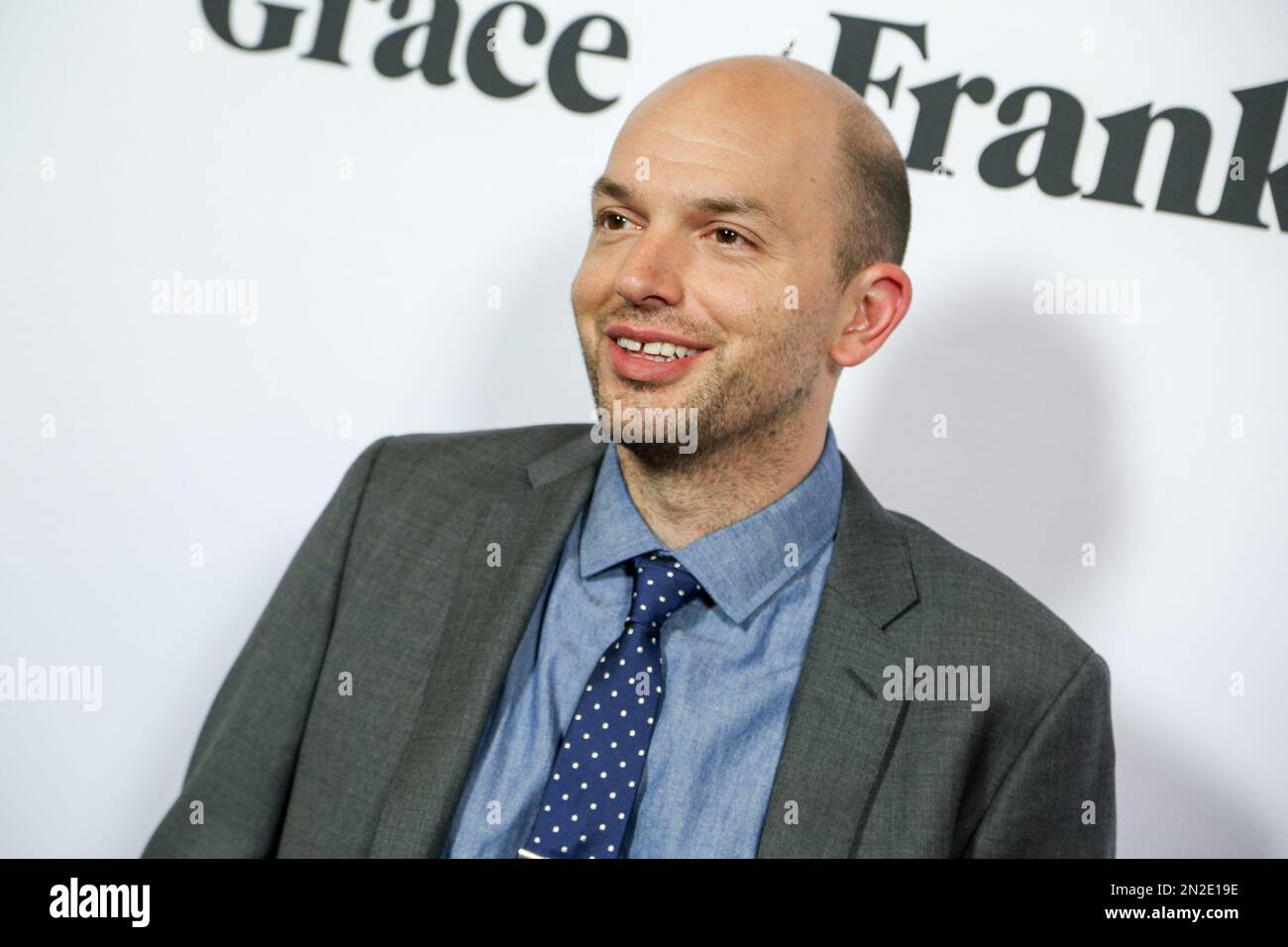 Paul Scheer arrives at the LA Premiere of "Grace and Frankie" at the ...