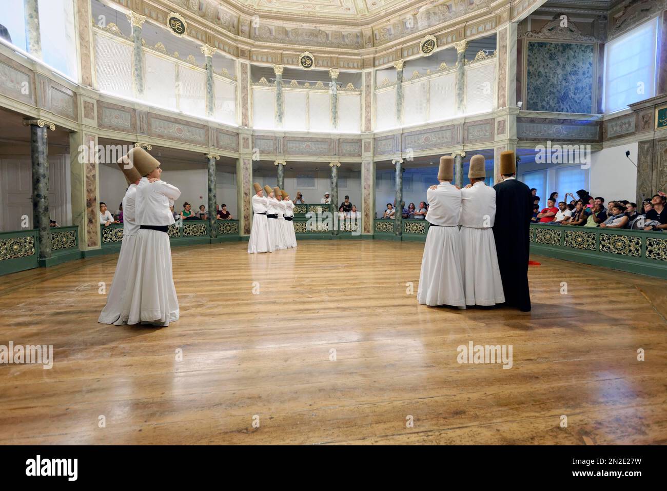 Dancing dervishes, dervish dance Sema, Mevlevihanesi Muezesi at ...