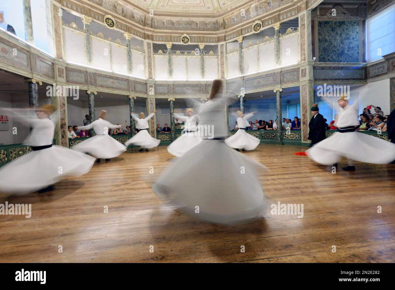 Dancing dervishes, dervish dance Sema, Mevlevihanesi Muezesi at ...