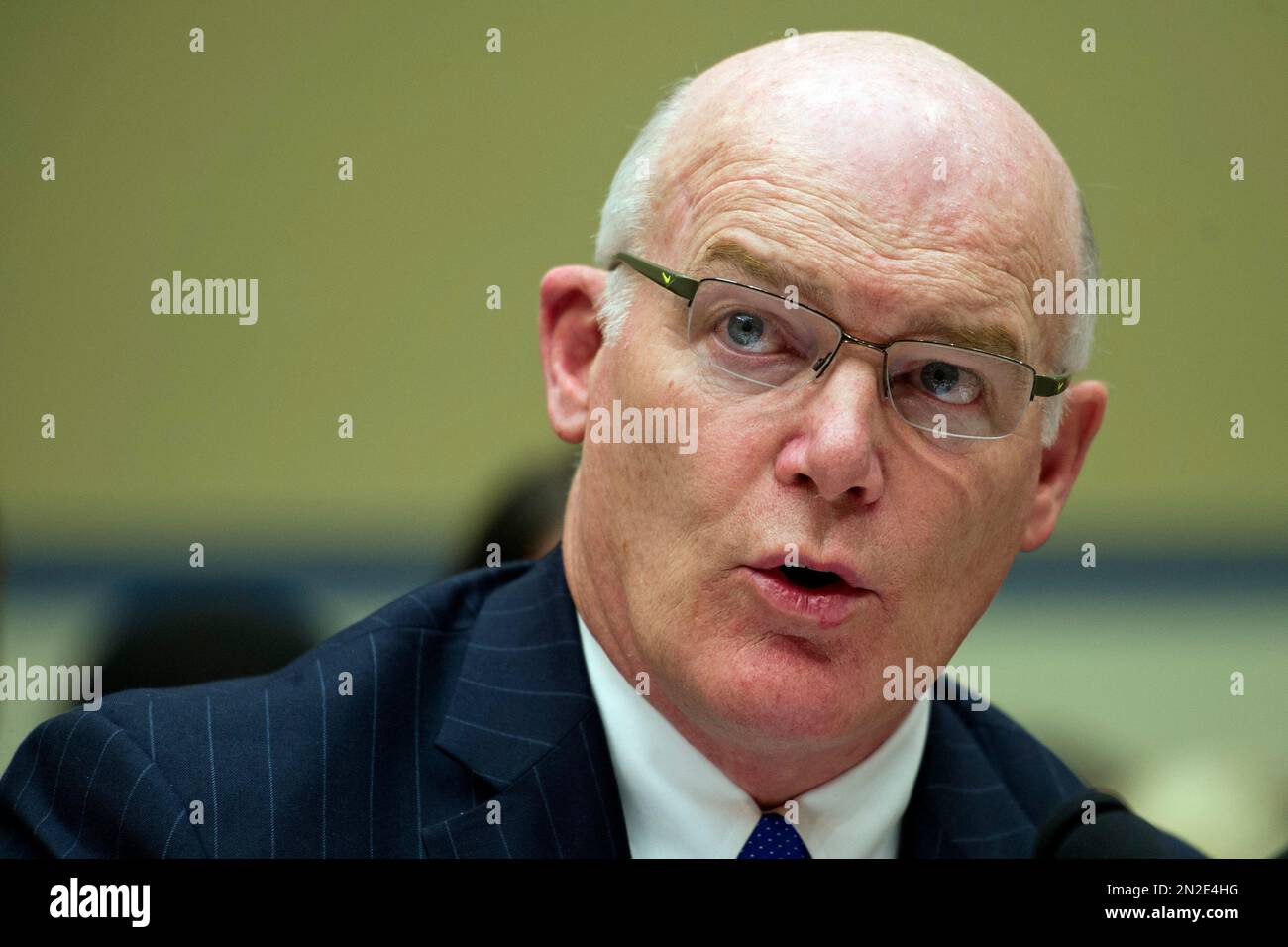 Secret Service Director Joseph Clancy testifies on Capitol Hill in ...