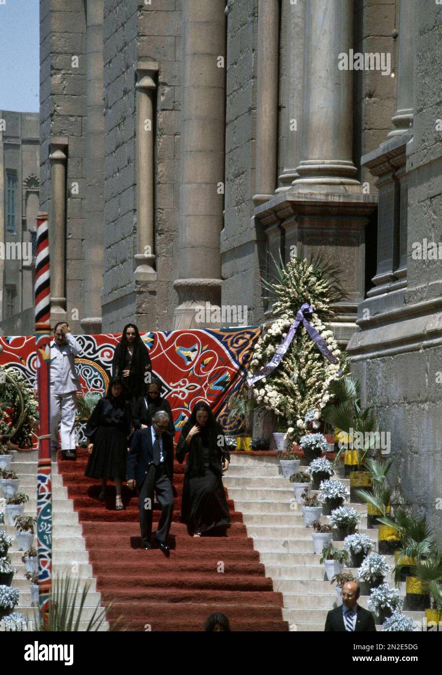 Family members at the ceremony commemorating the first anniversary of ...