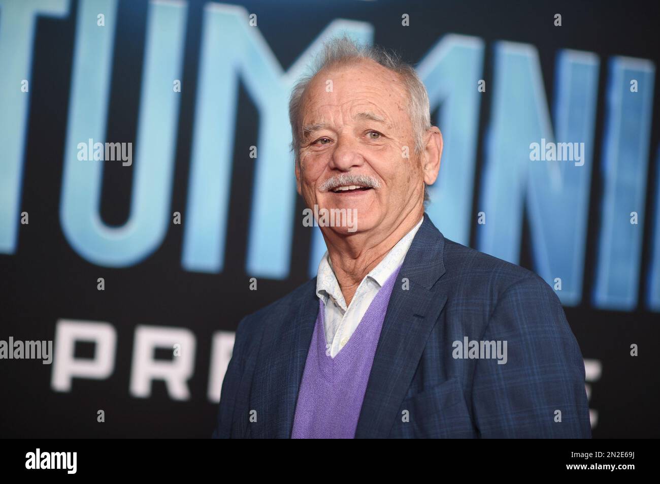 Bill Murray arrives at the premiere of "Ant-Man and the Wasp: Quantumania" on Monday, Feb. 6 ...