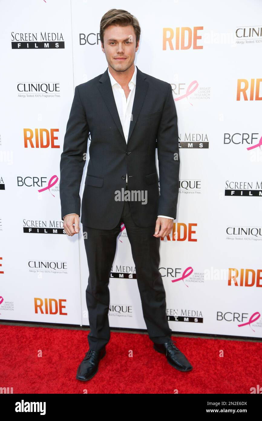 Blake Cooper Griffin arrives at the LA Premiere of "Ride" at The ...