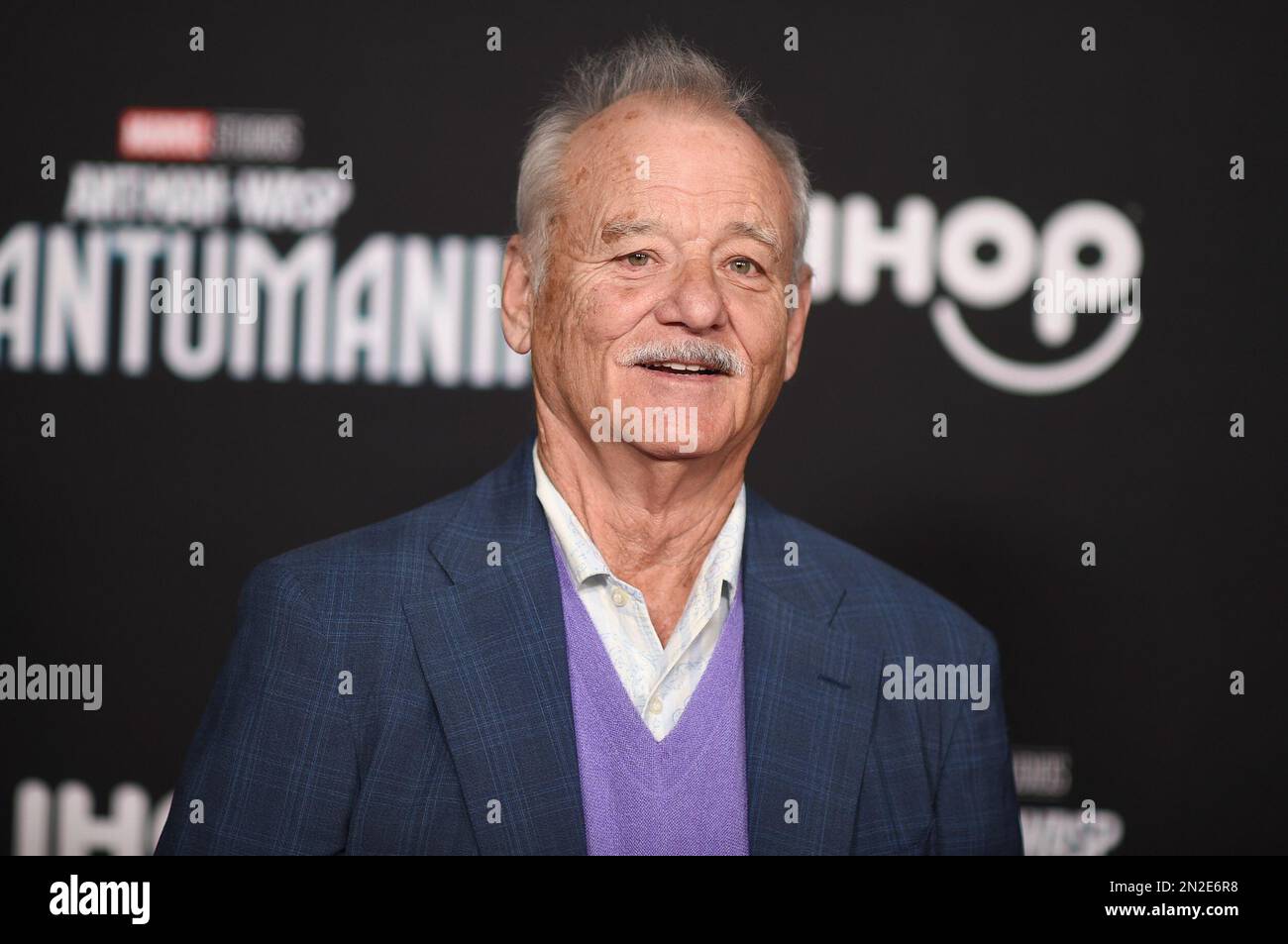 Bill Murray arrives at the premiere of "Ant-Man and the Wasp: Quantumania" on Monday, Feb. 6 ...