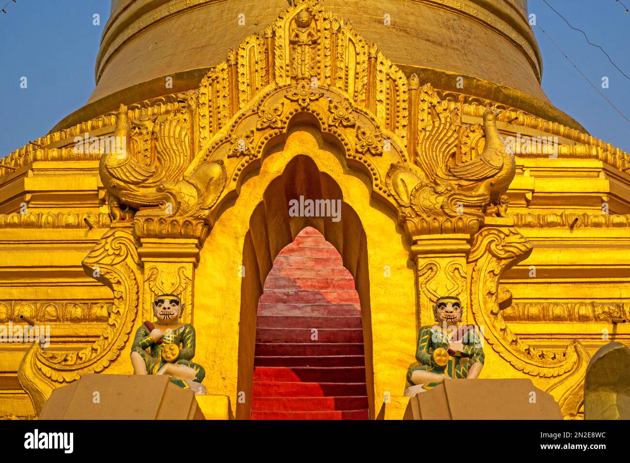 Central Stupa, marble panels with Theravada Buddhist teachings ...