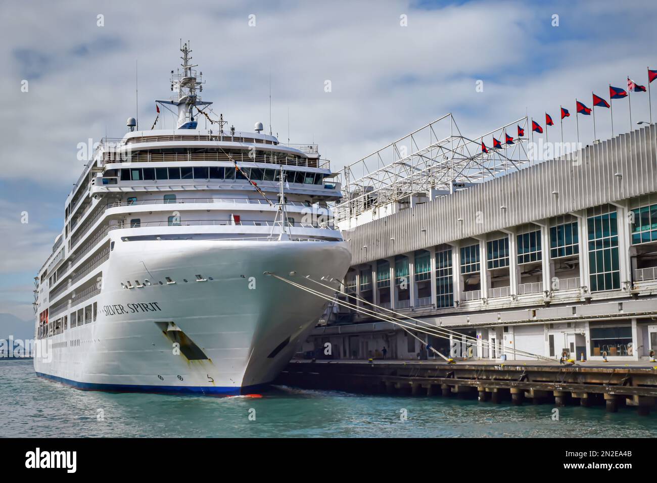 Silver Spirit Cruise. Hong Kong Ocean Terminal is a cruise terminal ...