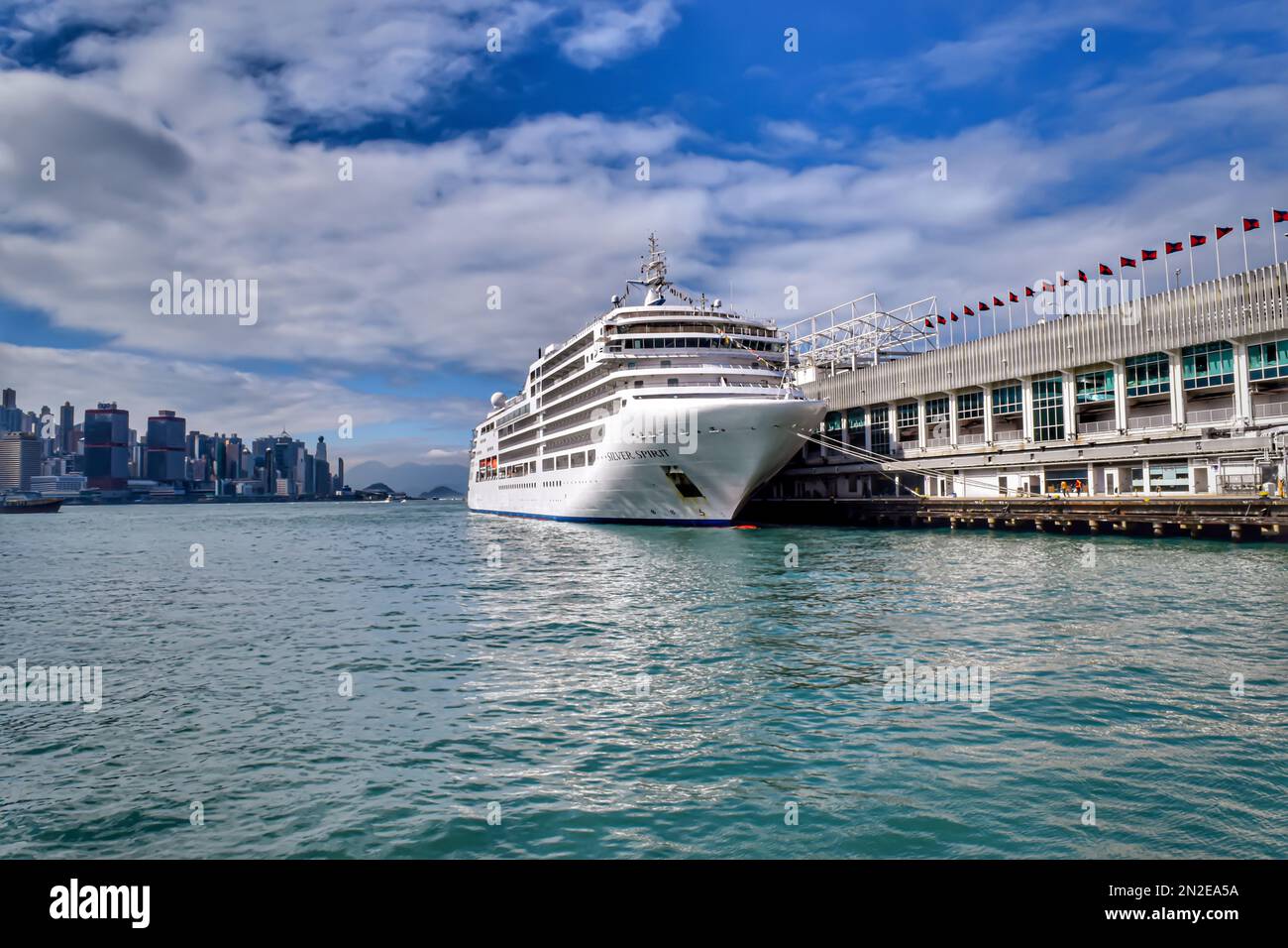 Silver Spirit Cruise. Hong Kong Ocean Terminal is a cruise terminal ...