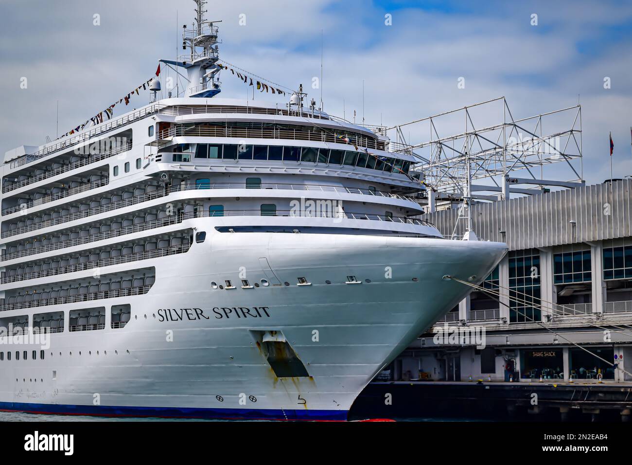 Silver Spirit Cruise. Hong Kong Ocean Terminal is a cruise terminal ...